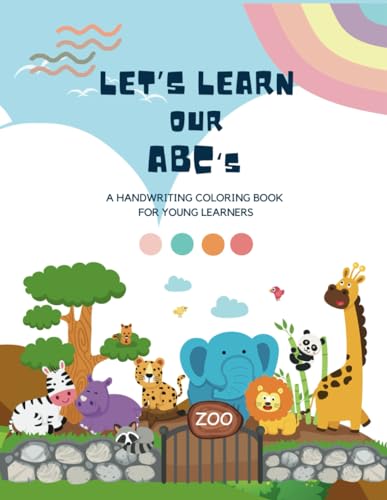 Snapklik.com : Lets Learn Our ABCs: A Handwriting Coloring Book For ...