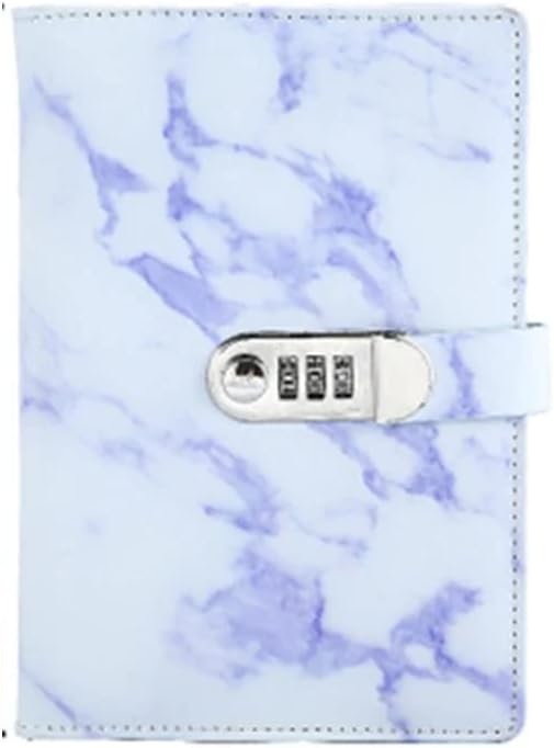 EARTHCONE Waterproof Pu Leather Diary Personal Diary With Password Lock ...