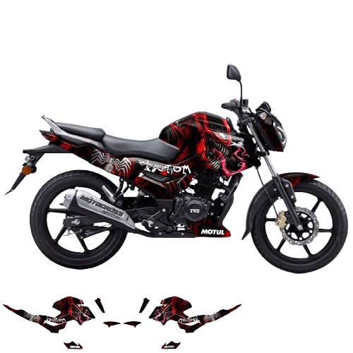 Venom Bike Graphics for TVS Raider Full Body Decal by Motocross Graphix ...