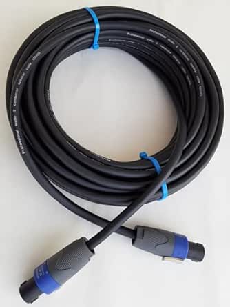 Amazon.com: US Made Speakercable 2-Conductor 12AWG DJs Pro Audio Cable ...