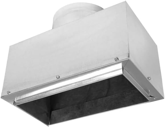 10 inch x 6 inch with Collar 6 Inch Insulated Register Box – Galvanized ...