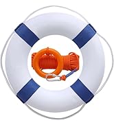 Amazon.com : Lifebuoy Set 20Inch Life Preserver Ring and Water Floating ...