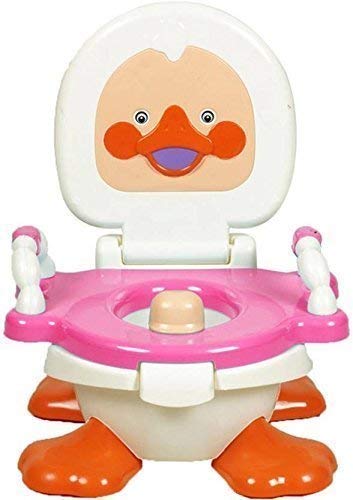 Buy Toyboy Panda Potty Seat with Removable Bowl & Closable Cover - Pink ...