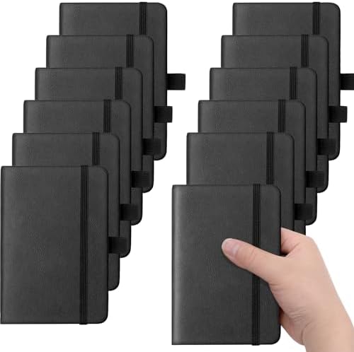 Amazon.com : Dynta Small Notebook 6 Pack 3.5" x 5.5" Lined Pocket ...