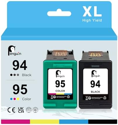 Amazon.com: 94/95 Ink Cartridge Replacement for HP 94 95 C8765WN ...