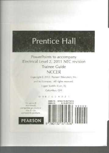 Amazon.com: Electrical Level 2, PowerPoint to accompany Electrical Level 2 Trainee Guide, 2011 ...