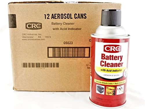 Amazon.com: CRC 05023-12PK Battery Cleaner (Acid Indicator 12/11Oz ...