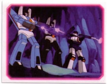 Transformers G1 Thundercracker Skywarp Soundwave CardsInc. D83 Sticker ...