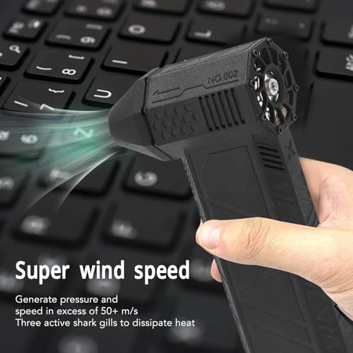 Air Blower Super Jet Fan, 120000RPM Powerful Cordless Turbo Powered ...