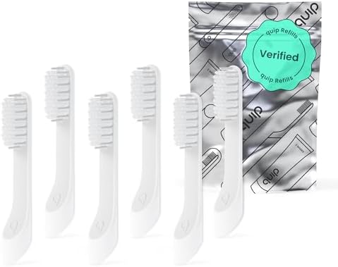 Amazon.com : quip Sonic Toothbrush Replacement Heads for Adults - 3 ...