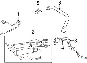 Toyota 12262-0D050 Ventilation Hose : Amazon.ca
