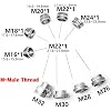 Faucet Areator Adapter, 22mm Standard Male to Male Thread Tap Aerator ...