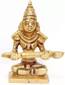 Amazon.com: Green Velly PRANCHI Metals Annpurna Devi Idol | Annapurna ...