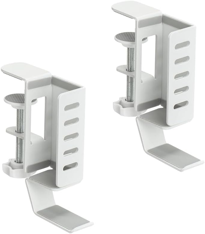 Tiudium Desk Side Vertical Laptop Stand, No Drill Laptop Desktop Mount ...