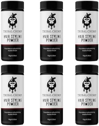 Amazon.com: Tribal Chimp Hair Styling Powder, All-day Invisible Hold ...