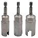 Amazon.com: Miayaya 3PCS Wing Nut Socket 1/4" Hex Shank Wing Nut Driver ...