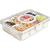 Amazon.com: Eanpet Divided Veggie Tray with Lid and Handle 8 ...