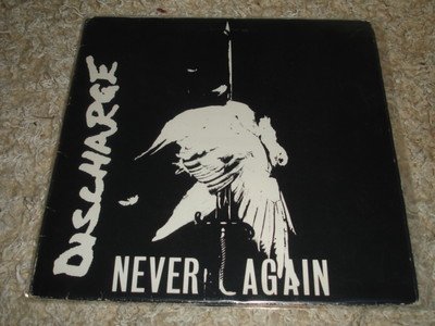 DISCHARGE "NEVER AGAIN" RARE ORIGINAL pressing FRENCH 1983 VINYL LP ...