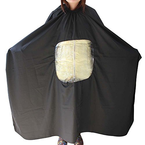 Buy Transparent Hair Salon Cutting Capes Barber Shampoo Cape Haircut ...