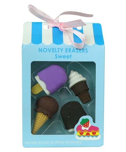 Fancy Eraser Sweet Theme Set Pack of 4 - Multicolour : Amazon.in: Toys ...