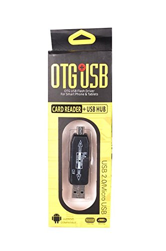 OTG USB FLASH DRIVER FOR SMART PHONE & TABLETS(CARD READER + USB HUB ...