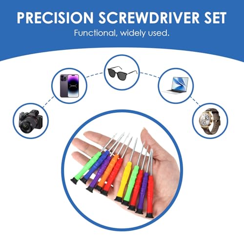 Magnetic Mini Screwdriver Set Tiny Spectacle Watch Repair Screw Drivers ...
