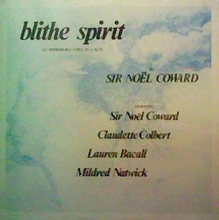 Coward, Noel, Claudette Colbert, Lauren Bacall, Noel Coward - BLITHE ...