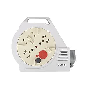 Cona Smyle FB2796 Jumbo Industrial Flex Box Extension Cord with 4meter ...