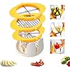 Amazon.com: 3-In-1 Egg Slicer with Blades, Stainless Steel Egg Cutter ...
