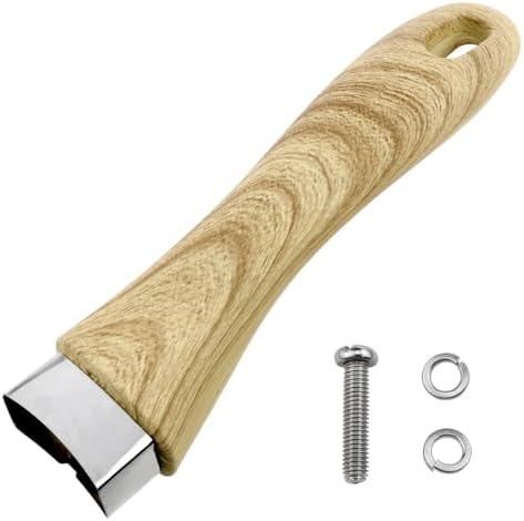 Amazon.com: Dookoe Universal Wooden Pot Handle - Long, Anti-Scalding ...