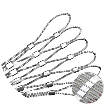 Screen Steel Mesh Wire Rope Net 10x10cm for Balconies, Diameter 2MM ...