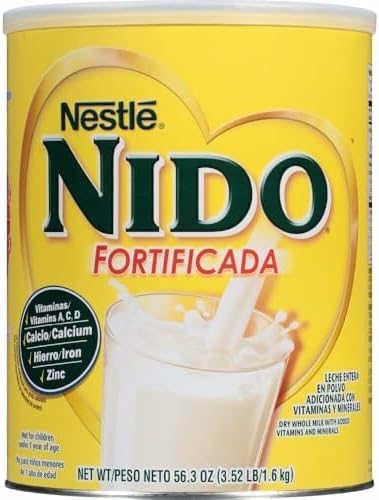 Amazon.com : Nestle NIDO Fortificada Whole Milk Powder 56.3 oz ...