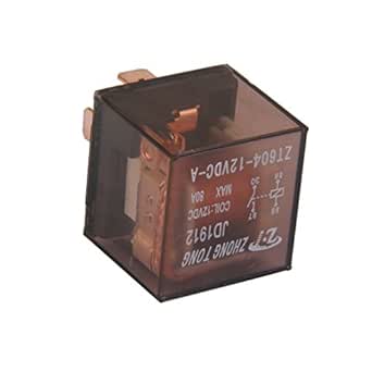 Generic Car Truck Auto Automotive DC 12V 80A 80 AMP SPST Relay Relays 4 ...