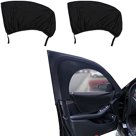 Amazon.com: Zufoty 2PCS Car Window Shade, Front Rear Universal ...