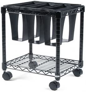 Amazon.com: Safco Deskside Lift-Out Mobile Tub File Cart FILE,MOBILE,W ...