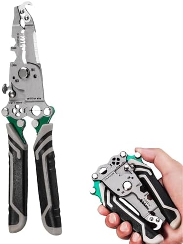 18 in 1 Foldable Wire Stripper, 2025 New Multi-function Wire Stripping ...