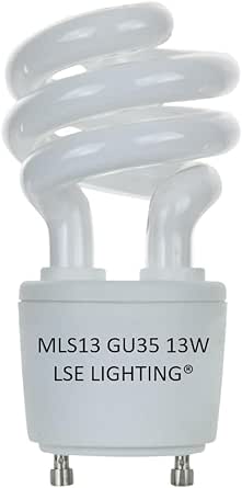 13W MLS13GU35 CFL Bulb – Replacement for Panasonic VQL5 Exhaust Fan ...