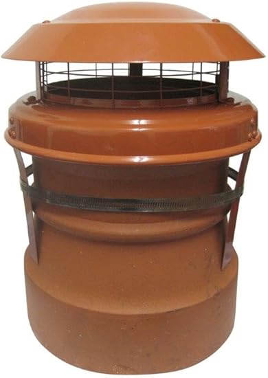 Premium TOP Anti Wind Down Draught Chimney Cowl, Bird Guard and Rain ...
