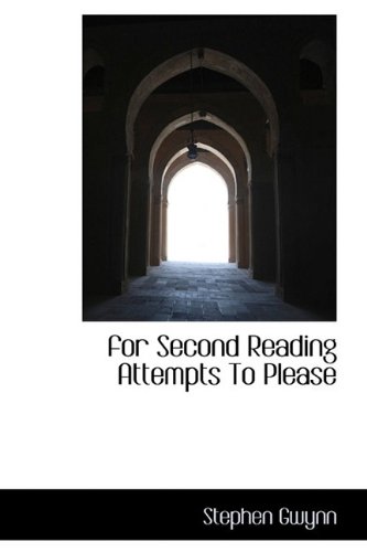 『For Second Reading Attempts to Please』｜感想・レビュー - 読書メーター
