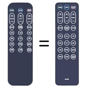 New Replacement Remote Control Compatible with Voice Caddie Swing ...