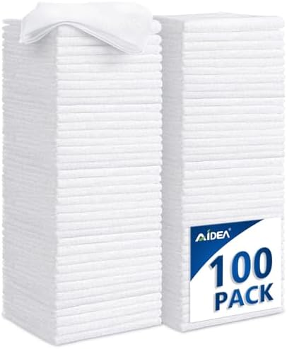 Amazon.com: Orighty Cleaning Cloths Bulk, 150 Pack Shop Rags Reusable ...