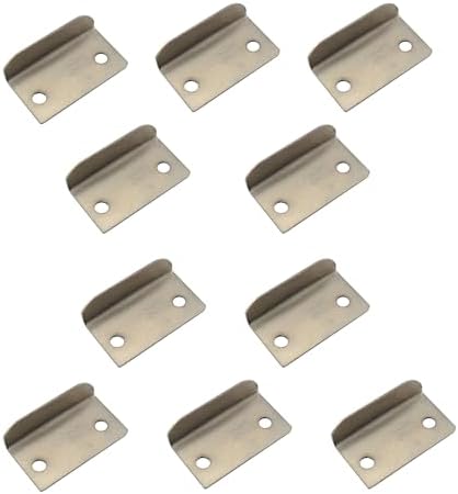JianLing 10PCS Large L Shaped Lock Strike Plate Angled Drawer Lock ...