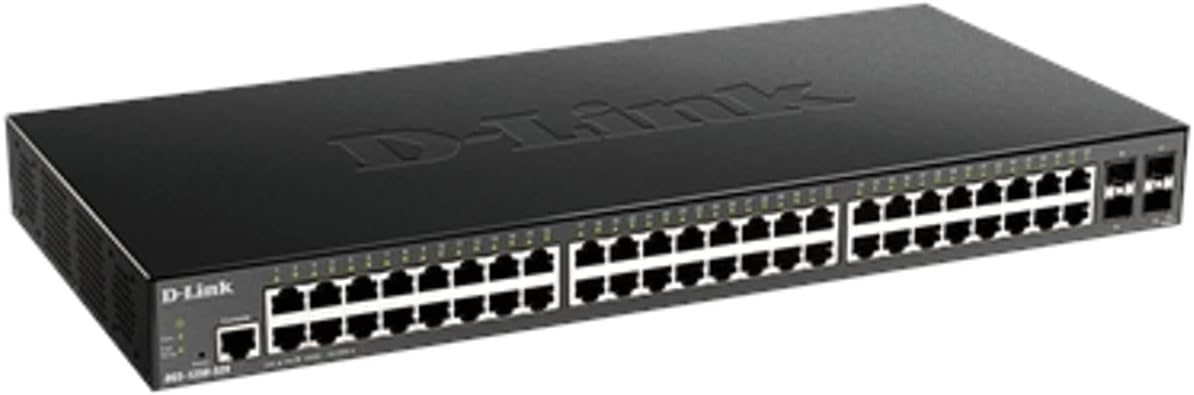 Amazon.com: D-Link Ethernet Switch, 52 Port Smart Managed Gigabit ...
