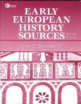 Early European History Sources: Alan E. Bernstein: 9780071540537 ...