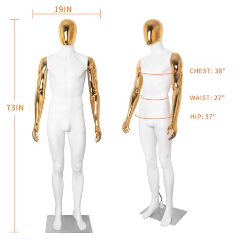 Snapklik.com : Maniquine Male Mannequin Full Body Model Stand ...
