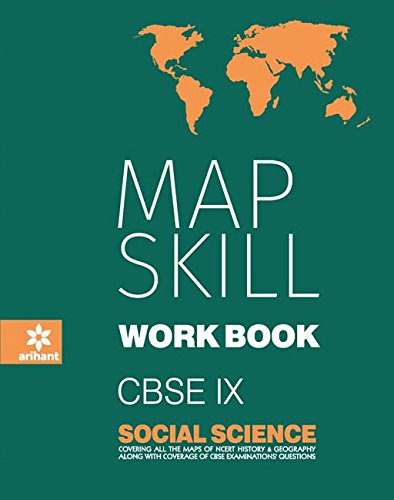 Map Skill Workbook Social Science Class 9th (Old Edition) : Arihant ...