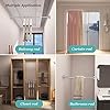 Amazon.com: Stainless Steel Spring Tension Curtain Rod 15.7" to 27.6 ...