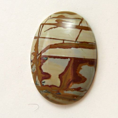 Jewelswonder Certified 12.5 Ct Brown, Cream Camel Jasper Loose Gemstone ...