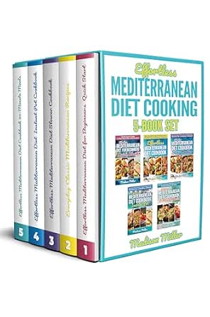 Amazon.com: Effortless Mediterranean Diet Cooking 5-Book Set: 1 ...
