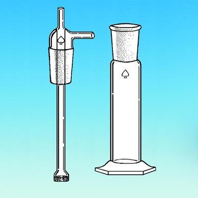 ACE GLASS 7538-07 Impinger Stopper only, Sherer Bubbler Type, Porosity ...